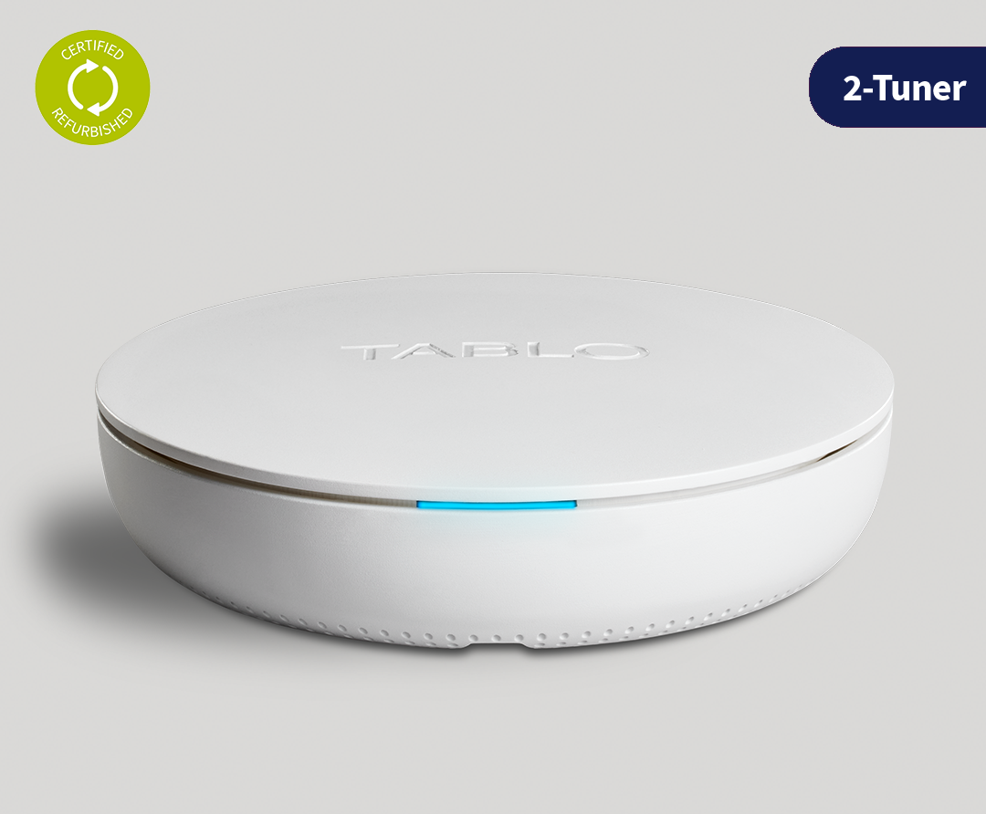 [Refurbished] Tablo 4th Gen 2-Tuner OTA DVR – Tablo TV