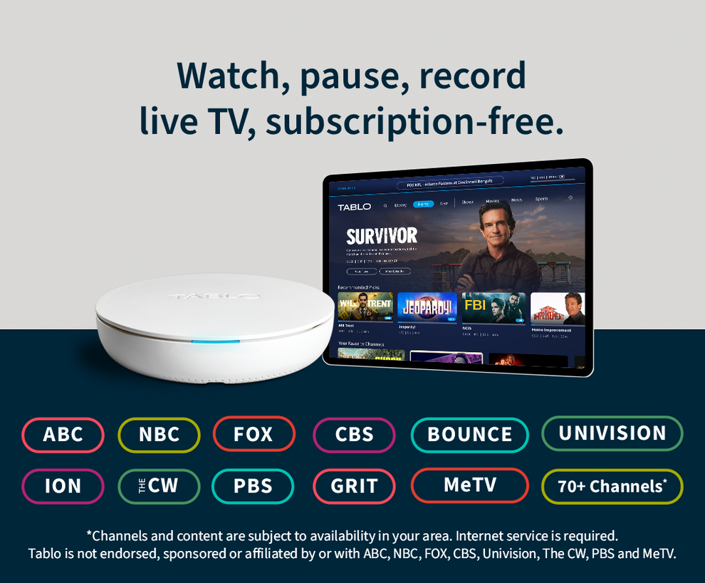 [Refurbished] Tablo 4th Gen 2-Tuner OTA DVR – Tablo TV